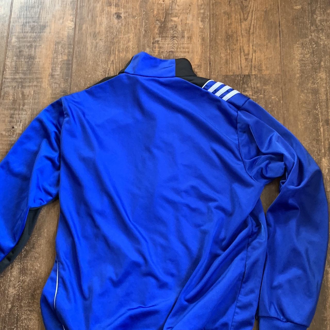 2000s Adidas Track jacket Size medium/large... - Depop