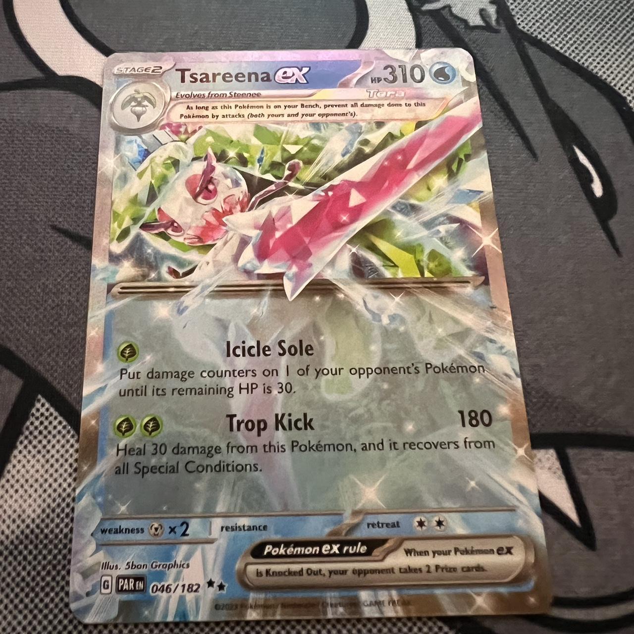 Pokemon Tsareena ex 046 Paradox rift Ultra... - Depop