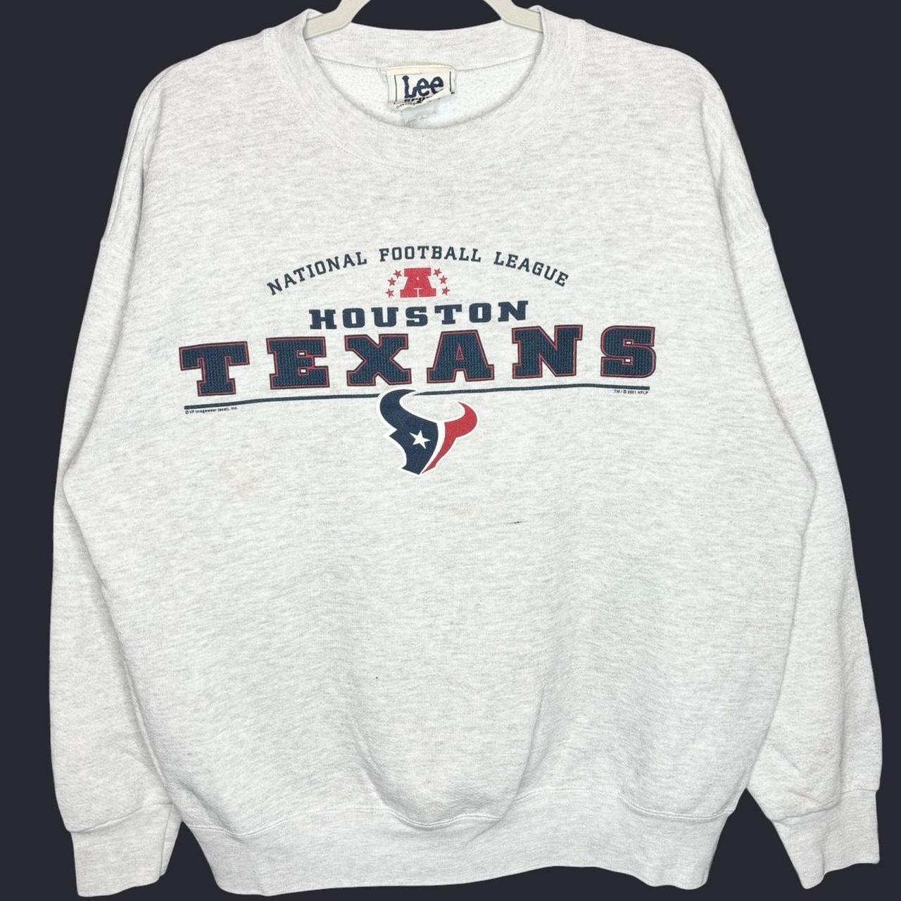Vintage 90s Houston Texans Football NFL Sweater... - Depop