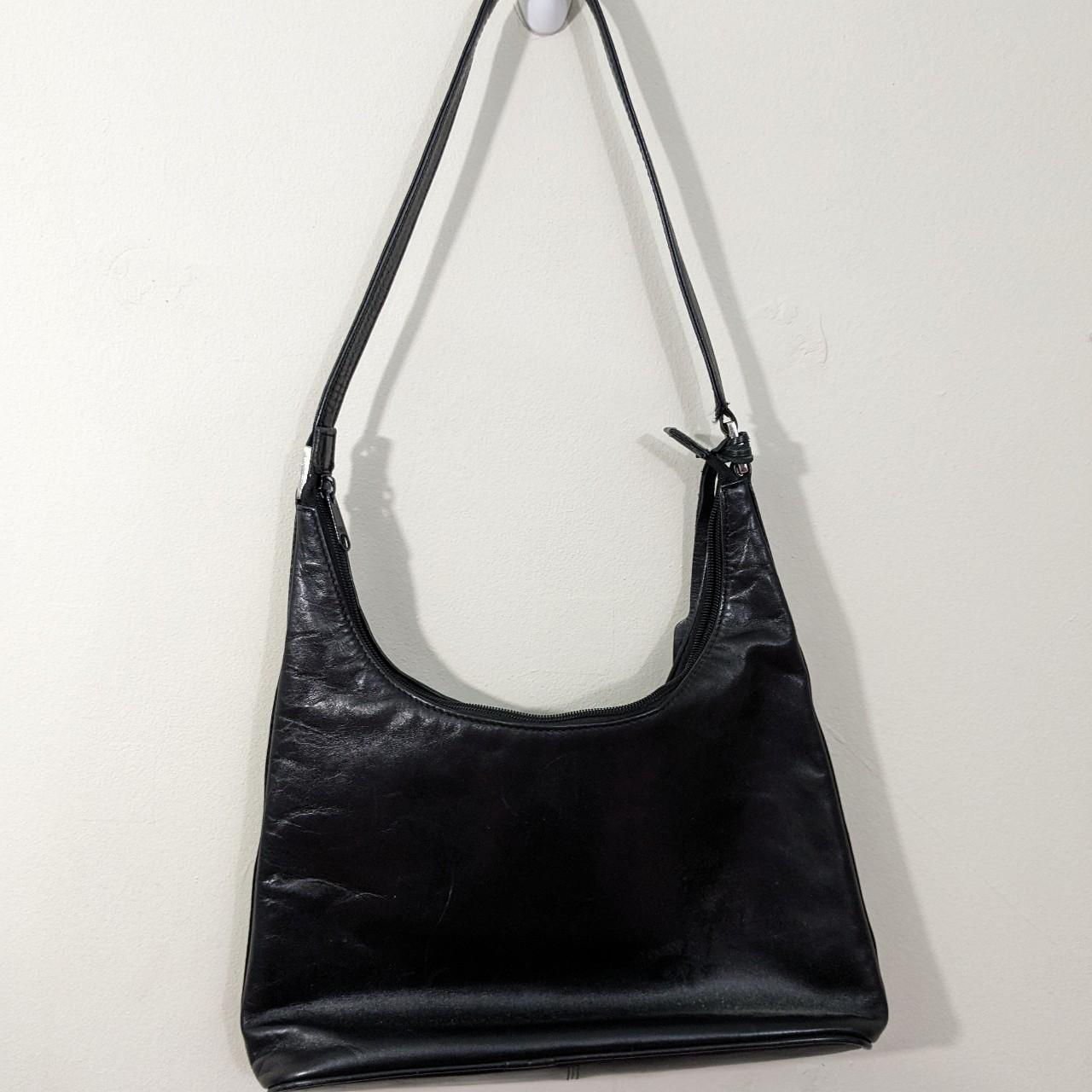 Y2K Real Leather Principles Handbag - Shoulder Bag... - Depop