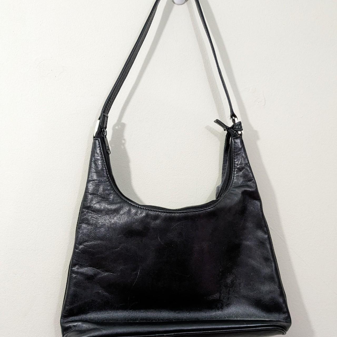 Y2K Real Leather Principles Handbag - Shoulder Bag... - Depop