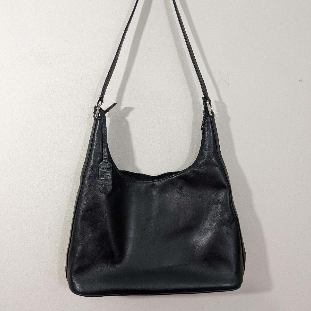 Y2K Real Leather Principles Handbag - Shoulder Bag... - Depop