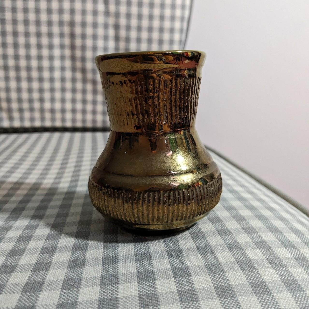 Vintage Creigiau Welsh Pottery Studio Copper Mini... | Depop