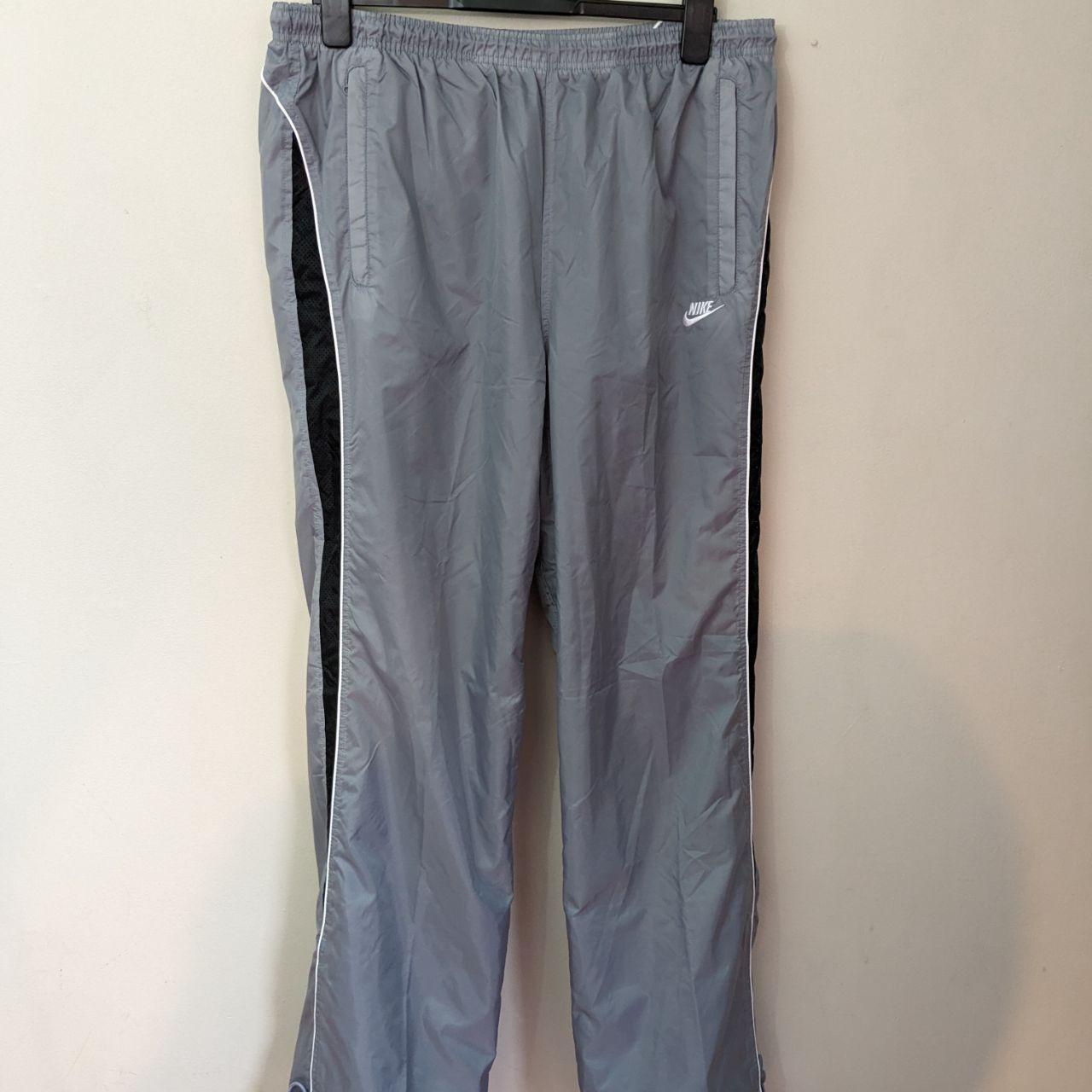 Retro Nike Size XXL Shell Style Joggers - Polyester... - Depop