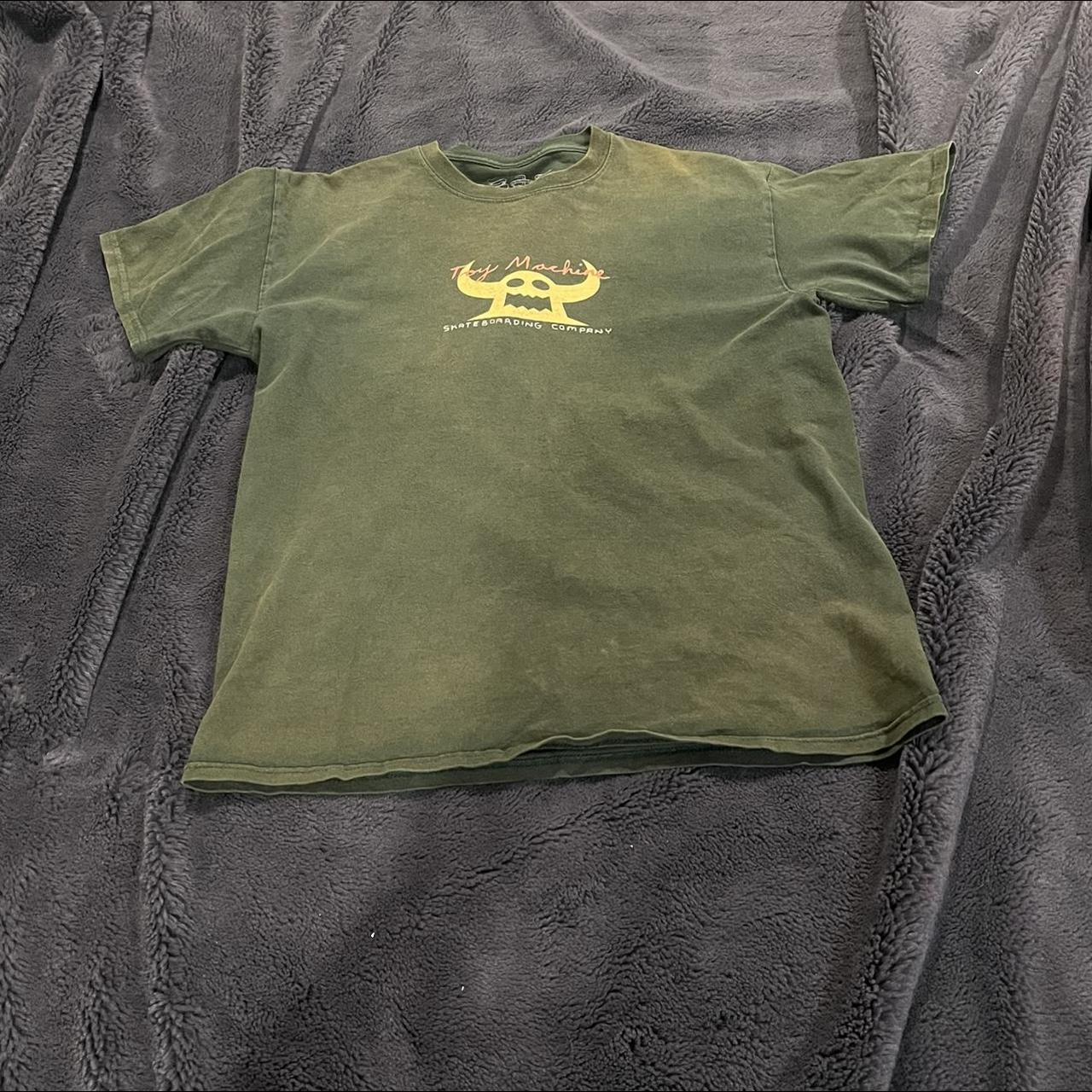 Toy Machine Skateboard shirt Some sun fading on the... - Depop