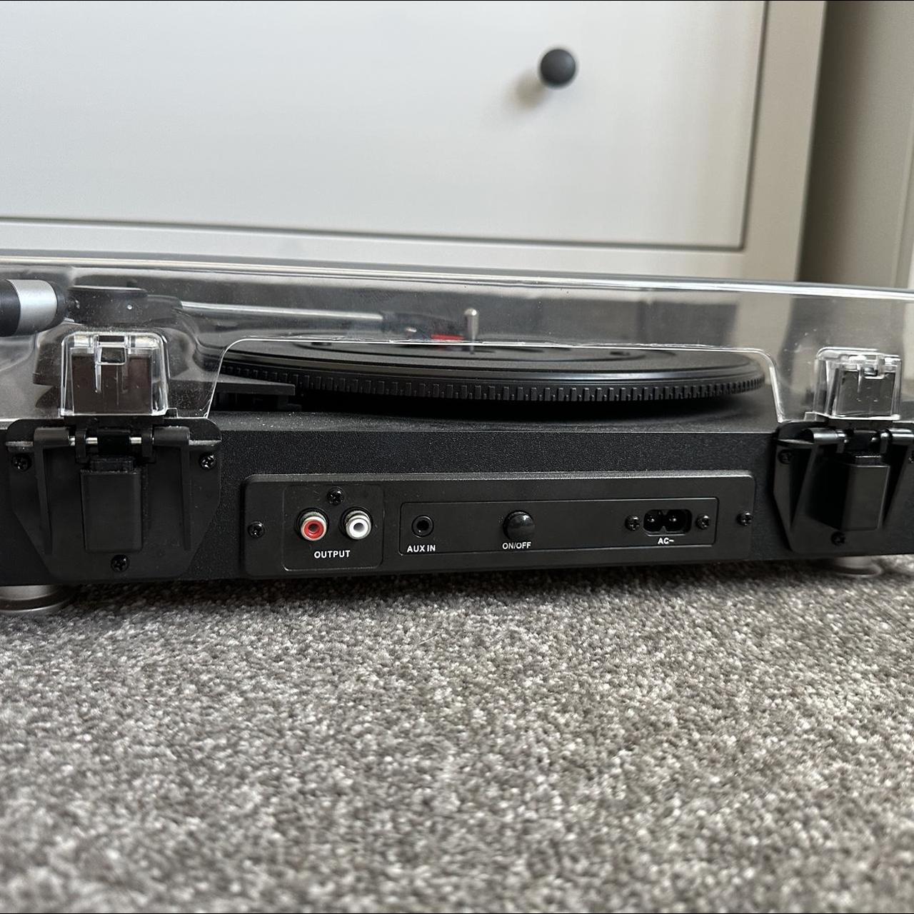 JAM Vinyl Record Player in Black near perfect... - Depop