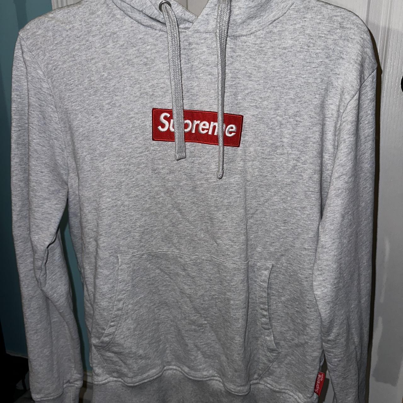 Supreme Spain box logo FITS SMALL Size large(fits... - Depop