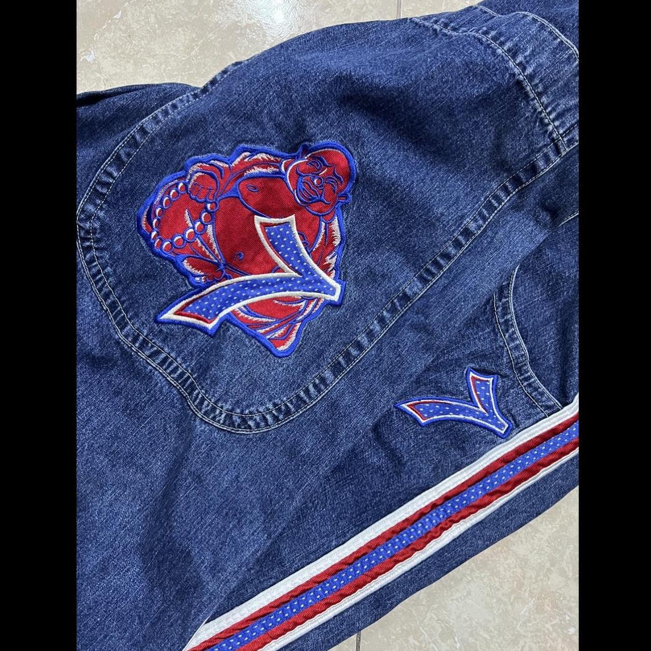 Jnco jeans lucky 7 Buddhas SUPER rare near mint... - Depop