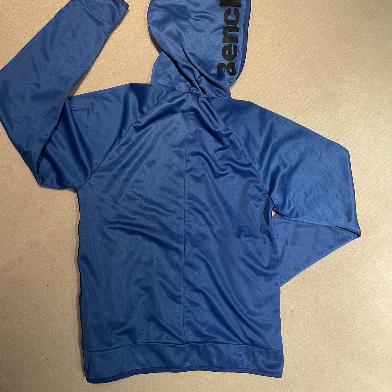 Vintage style Bench jacket Mens Blue... - Depop