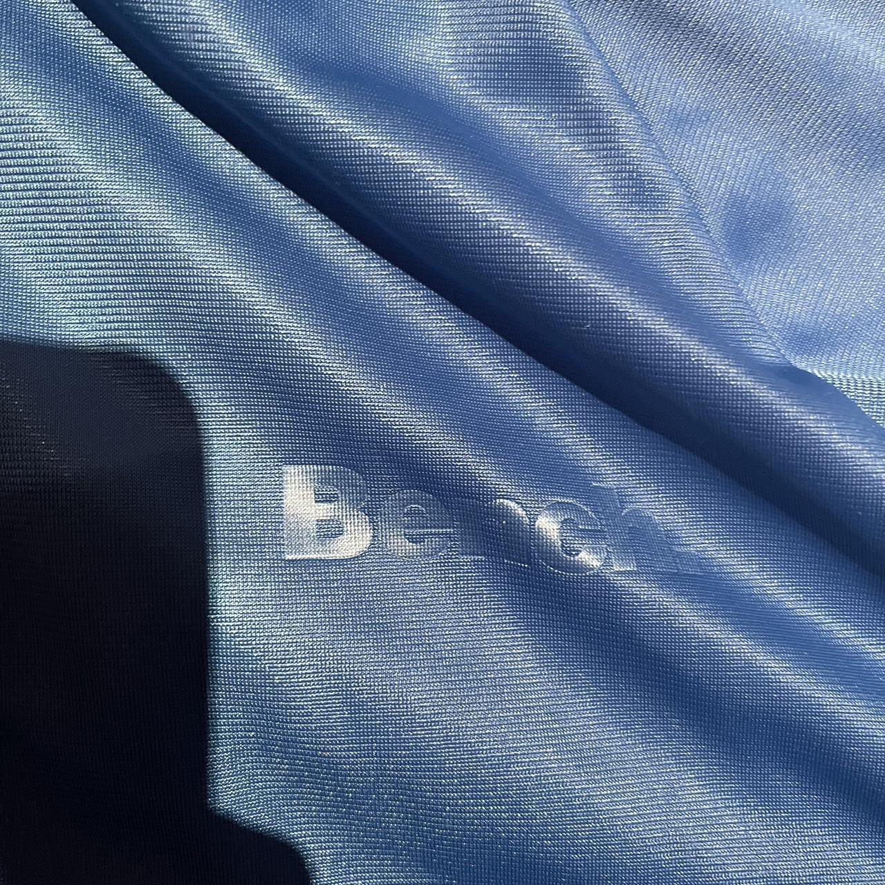 Vintage style Bench jacket Mens Blue... - Depop