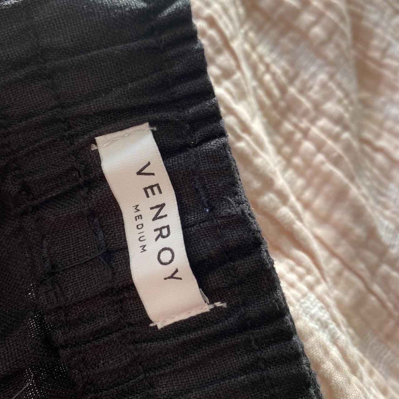 black venroy skirt size medium only worn 4 times... - Depop