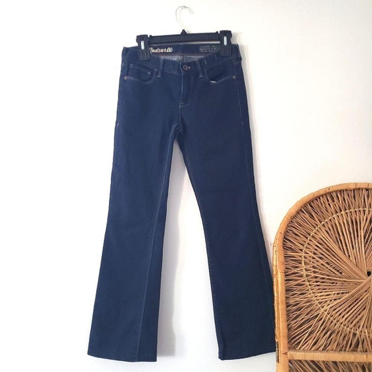 ∆ Bootlegger (bootleg) jeans from Madewell ∆ dark... - Depop