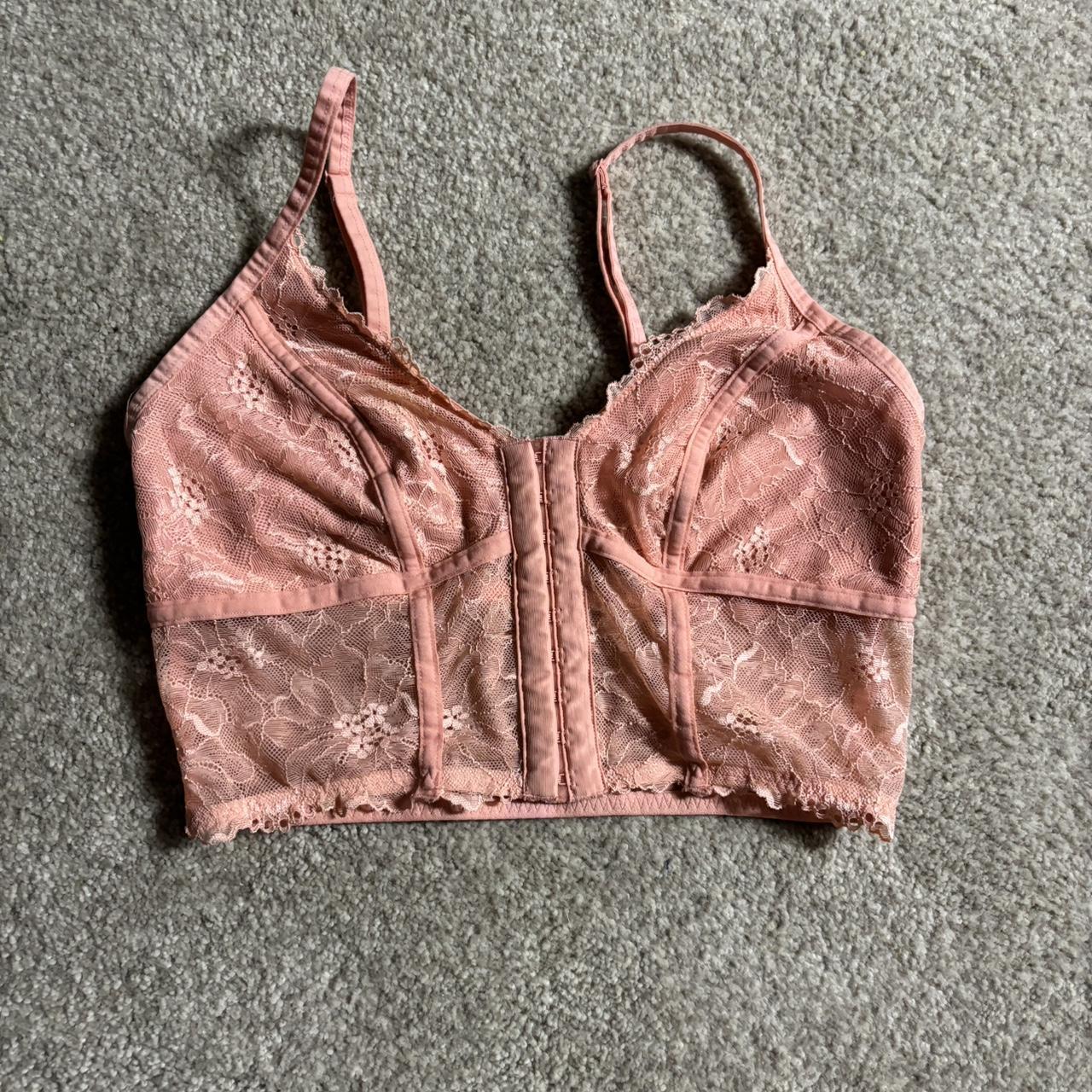pink lace top from target - Depop