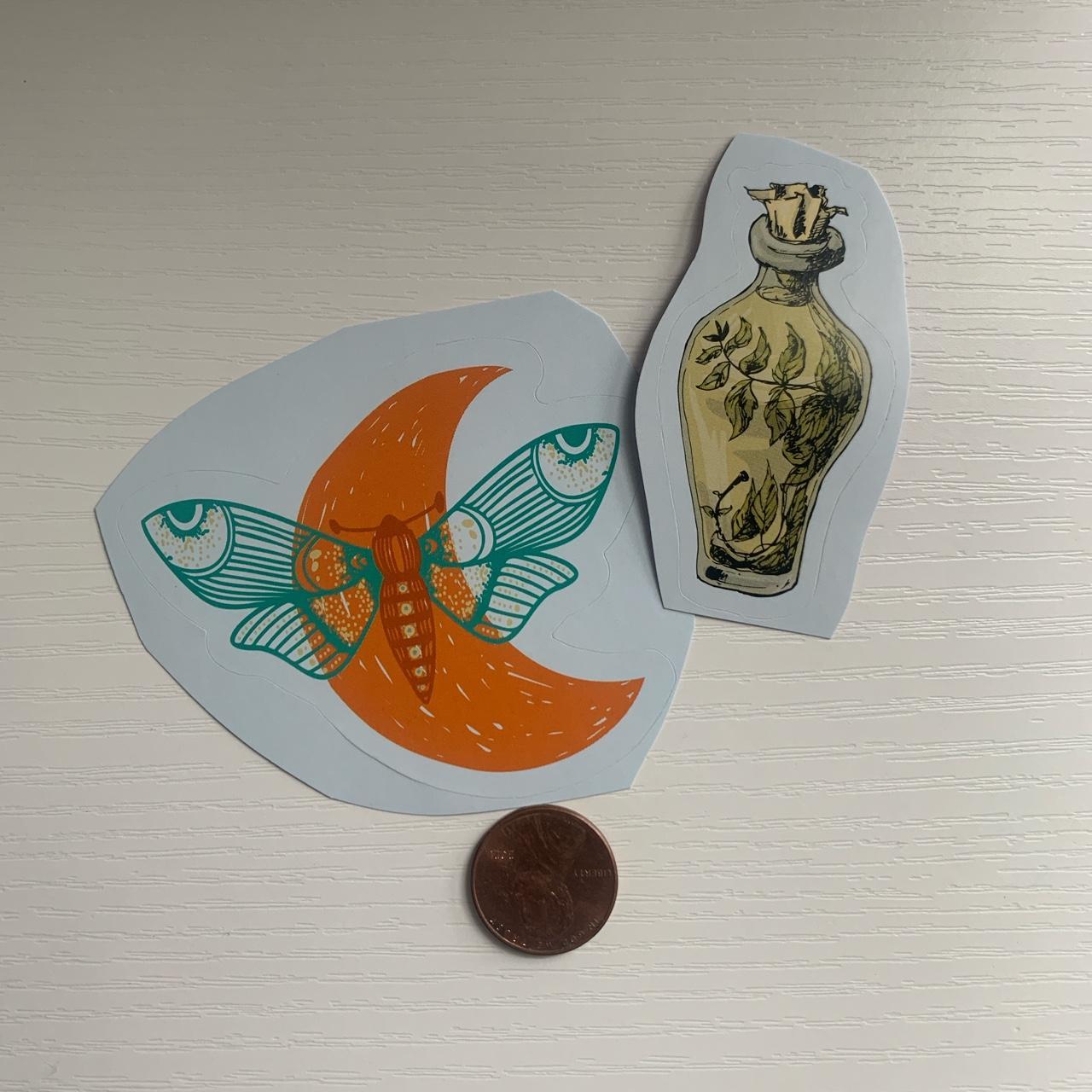 🖤CHOOSE 5 STICKERS FOR $3.50🖤 wicca witchcraft sun... - Depop