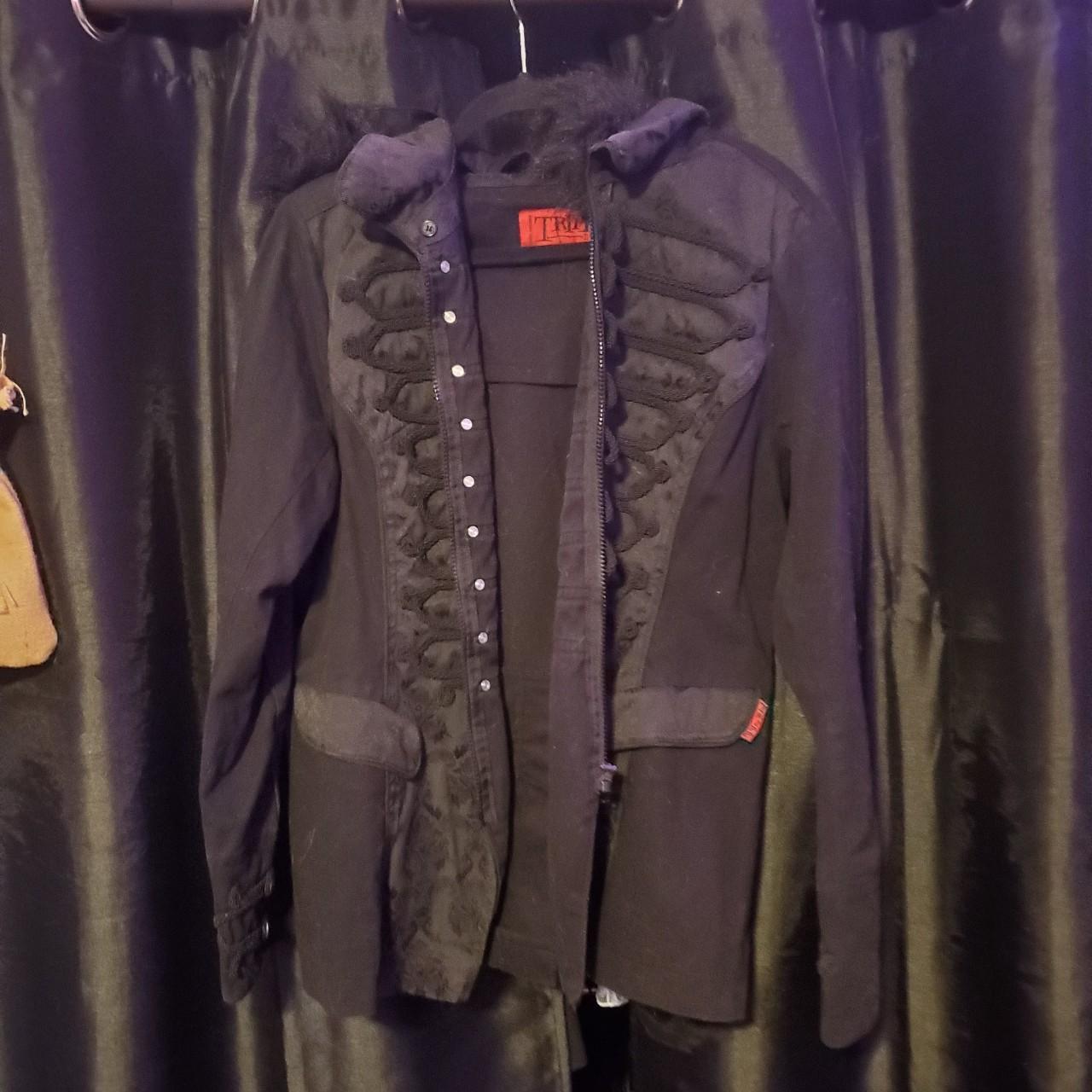 Tripp nyc / royal bones military style jacket.... - Depop