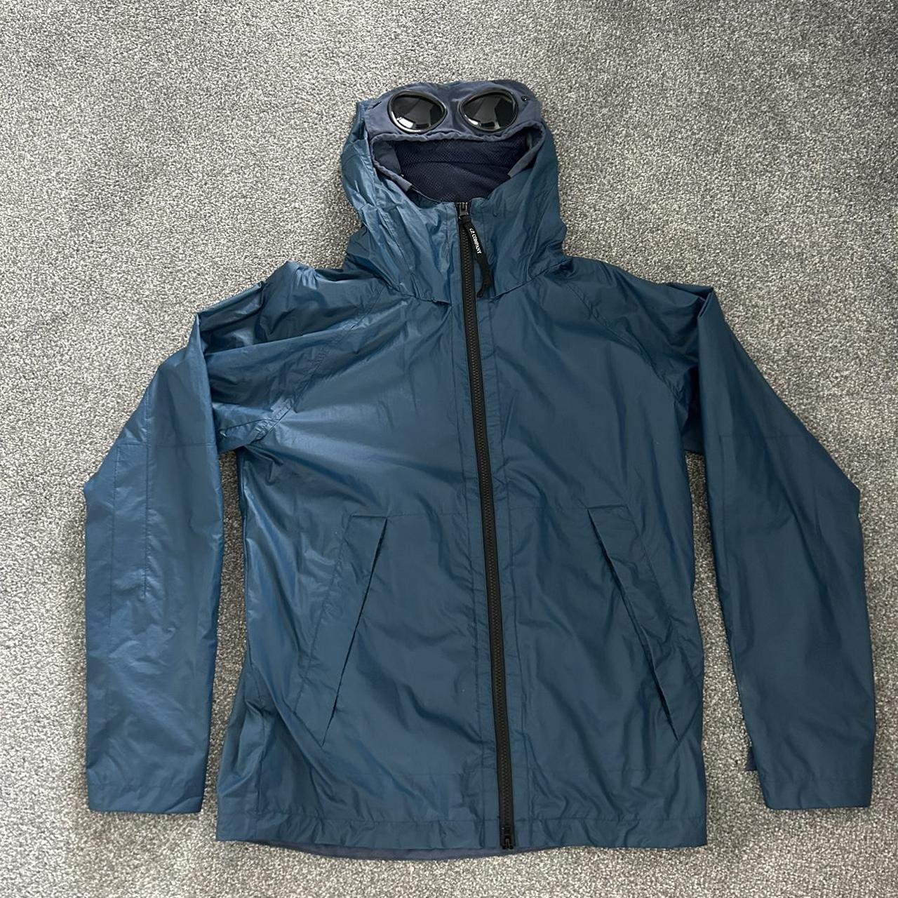 CP Company Men's Blue Coat | Depop