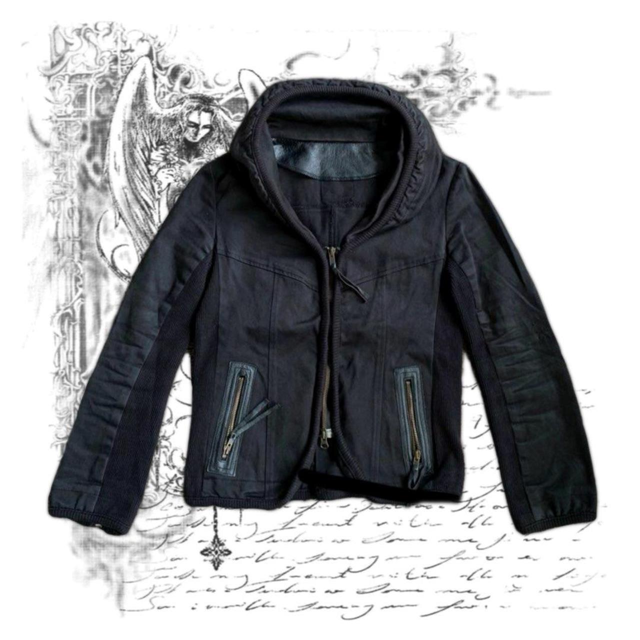 G.O.A style Midnight Pilot Bono Jacket Insane dark... - Depop