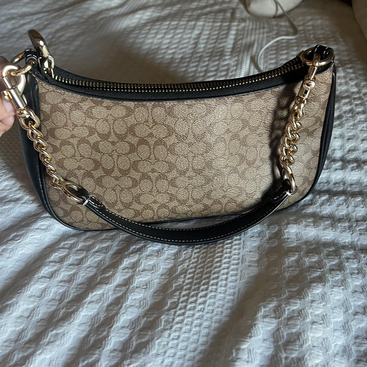 Coach Terri shoulder bag The outside is in good... - Depop