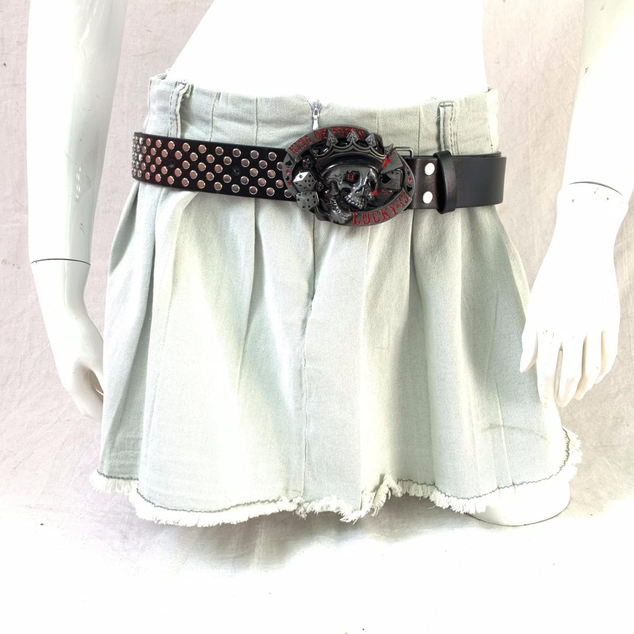 2000 y2k style grunge belt, punk belt Very unique... - Depop