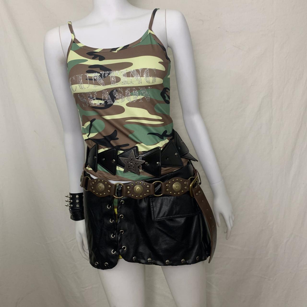 2000 y2k style grunge belt, punk belt Very unique... - Depop