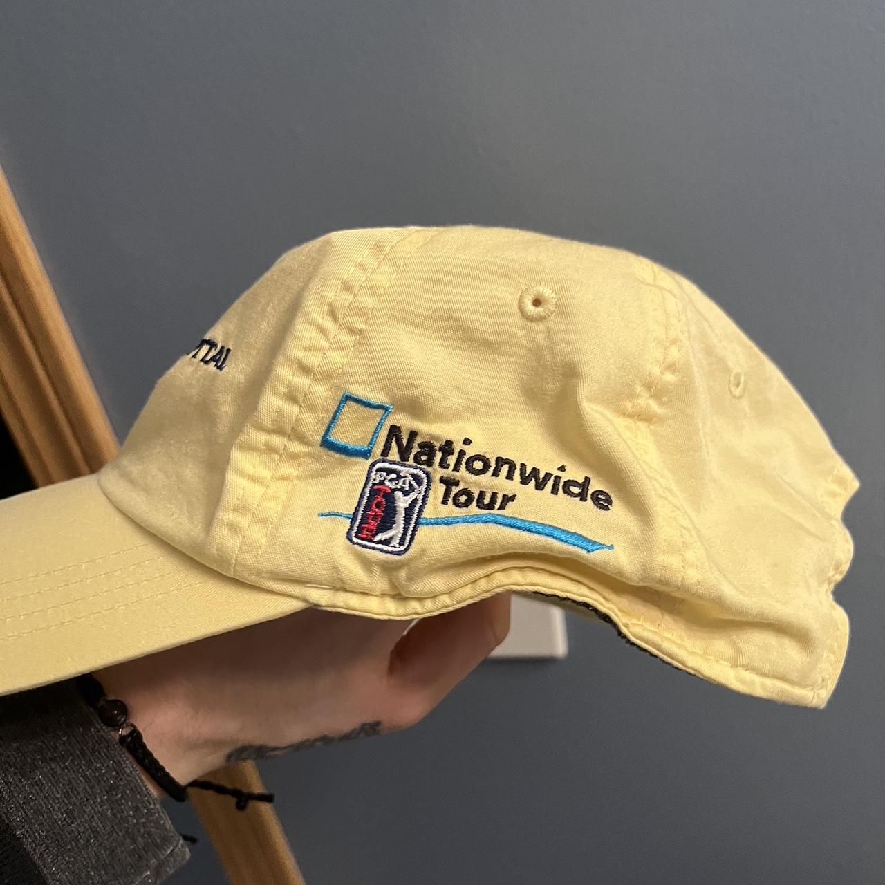 Yellow golf tour hat - Depop