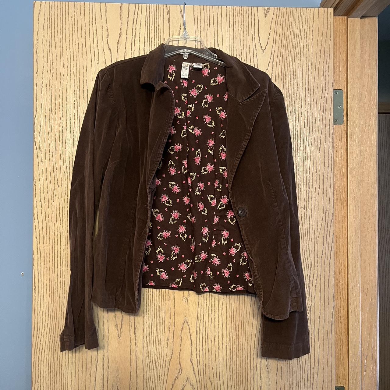Chocolate throw/jacket dolled up - Depop