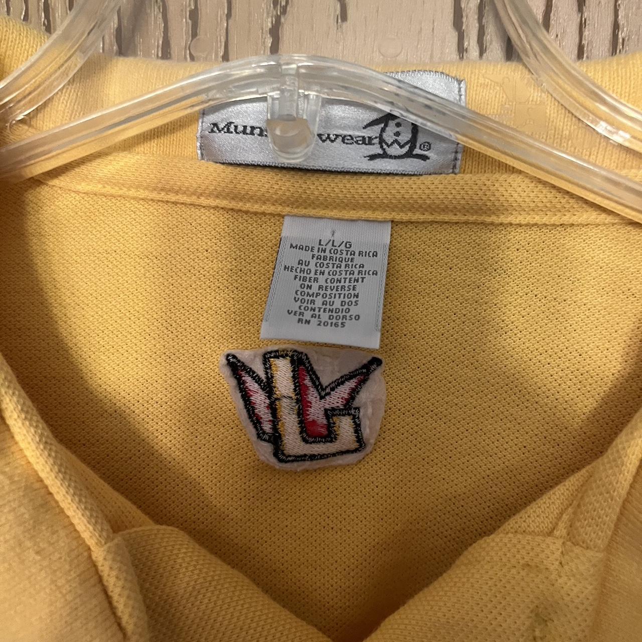 Team jegs polo with back neck logo embroidery - Depop