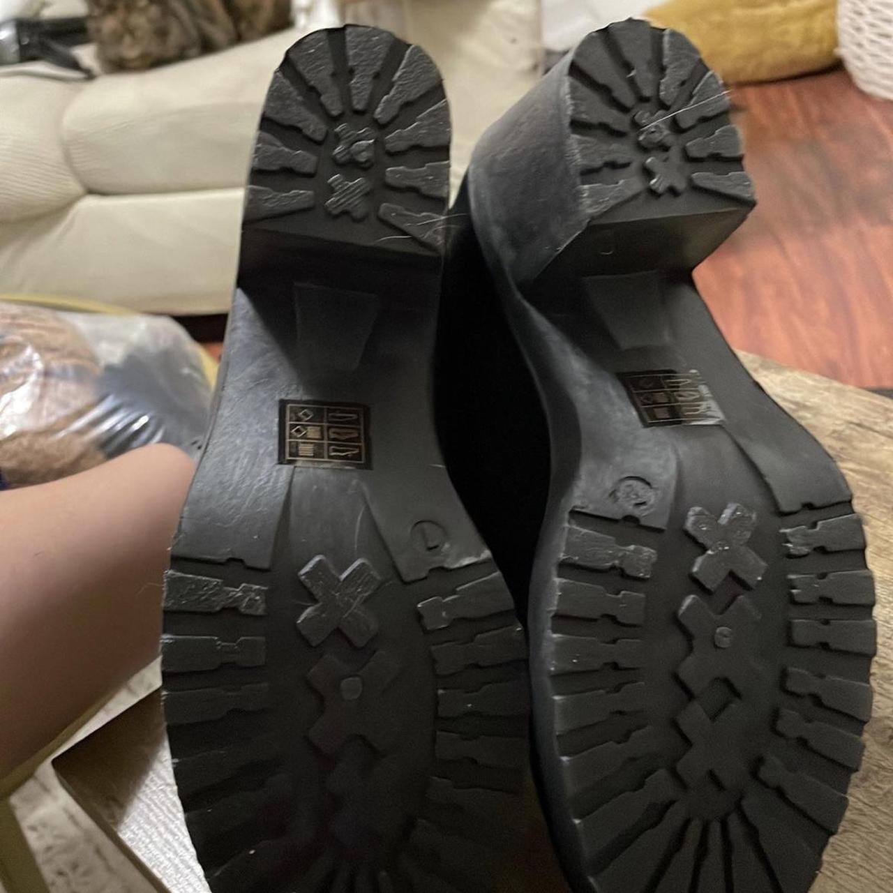 Black suede ankle boots #boots #fall #shoes... - Depop