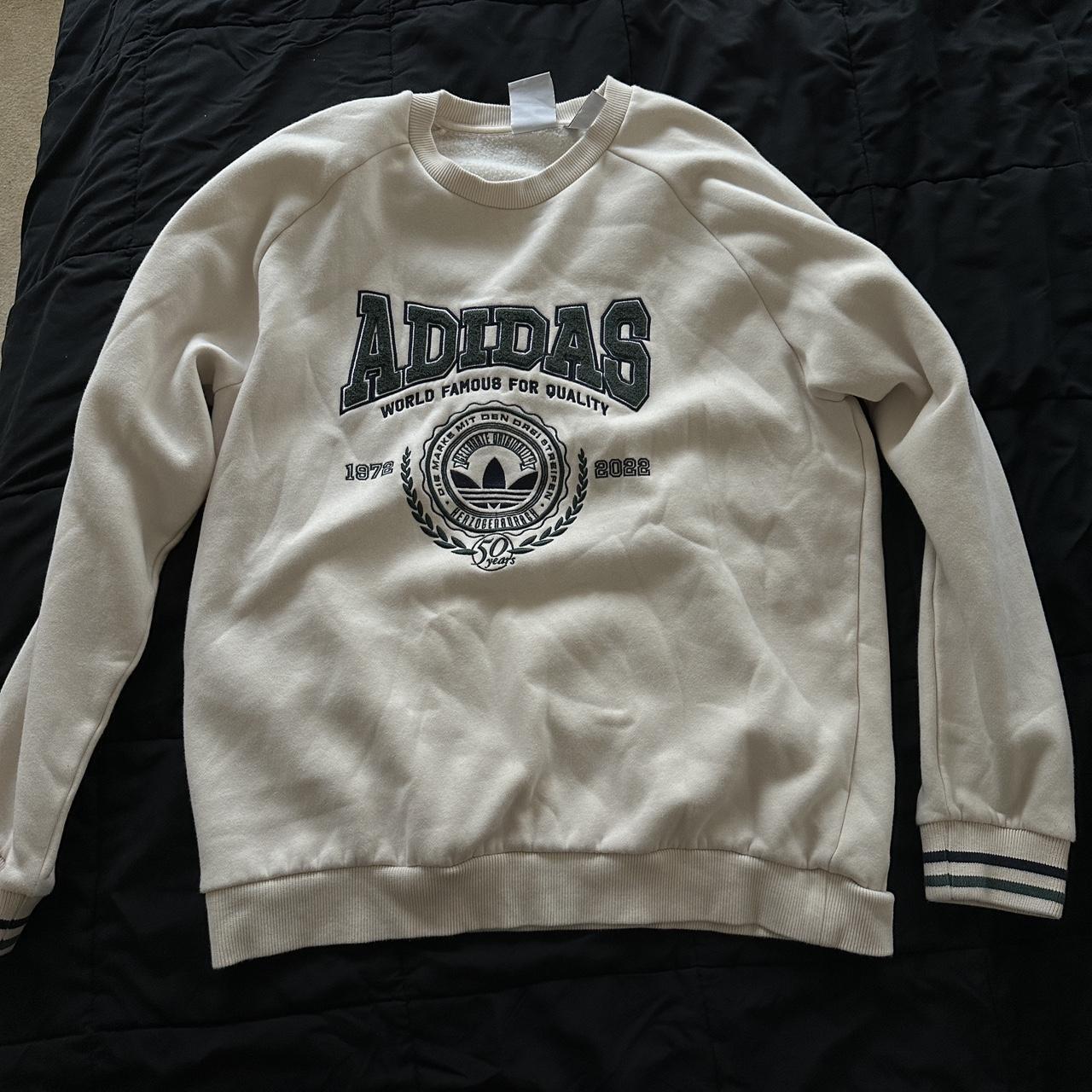 Adidas crewneck that’s only been worn twice. More of... - Depop