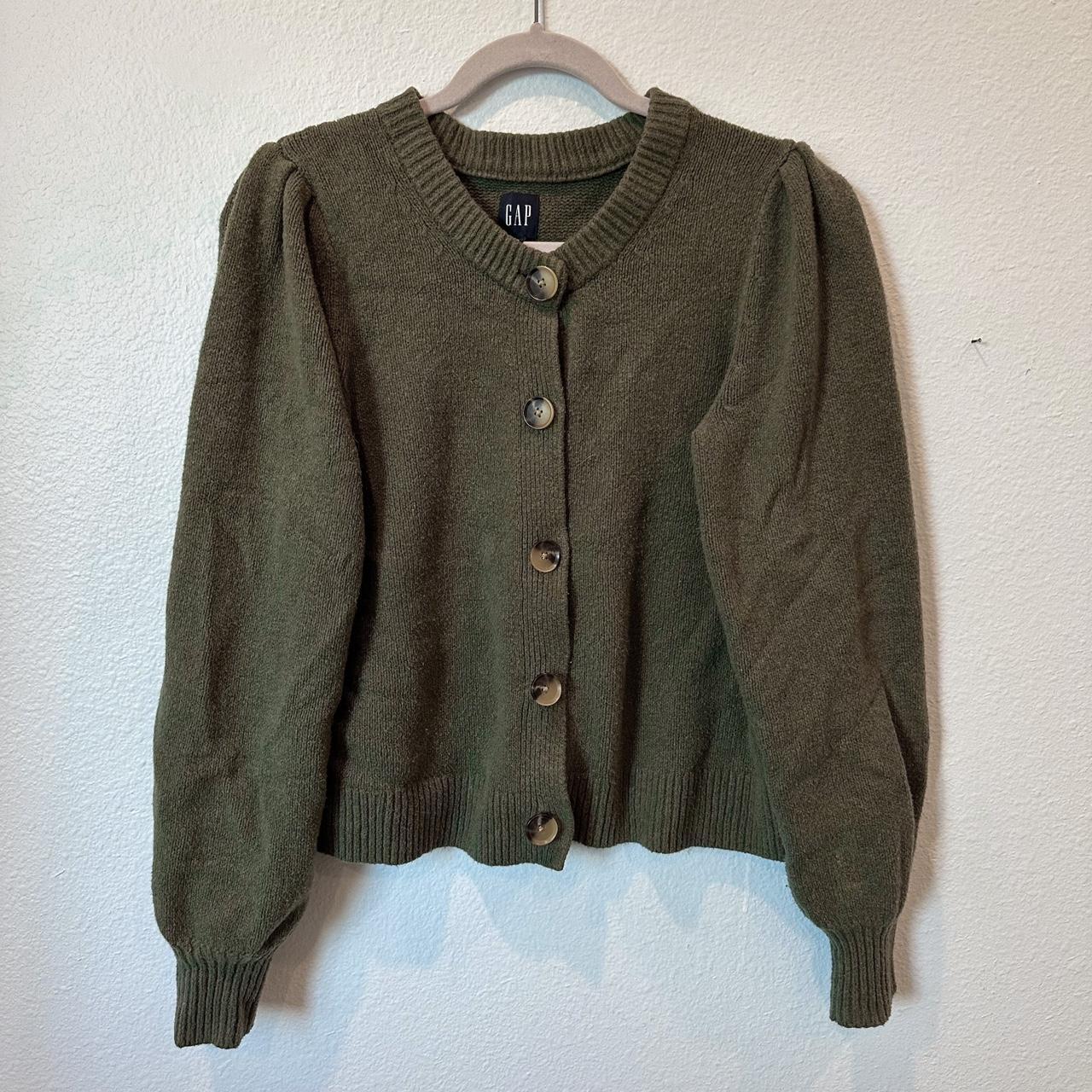 GAP Cashsoft puff sleeve cardigan 🦋ALL OFFERS... - Depop GAP Cashsoft puff sleeve cardigan 🦋ALL OFFERS... - Depop
