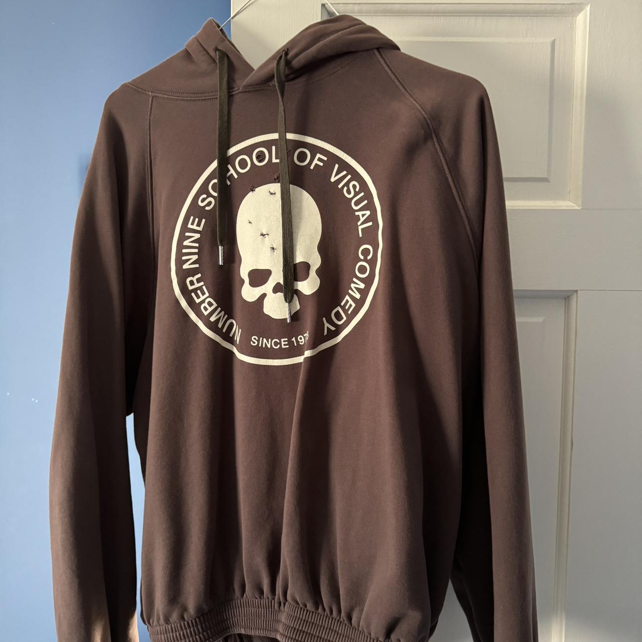 Number Nine School of Visual Comedy hoodie. worn... - Depop