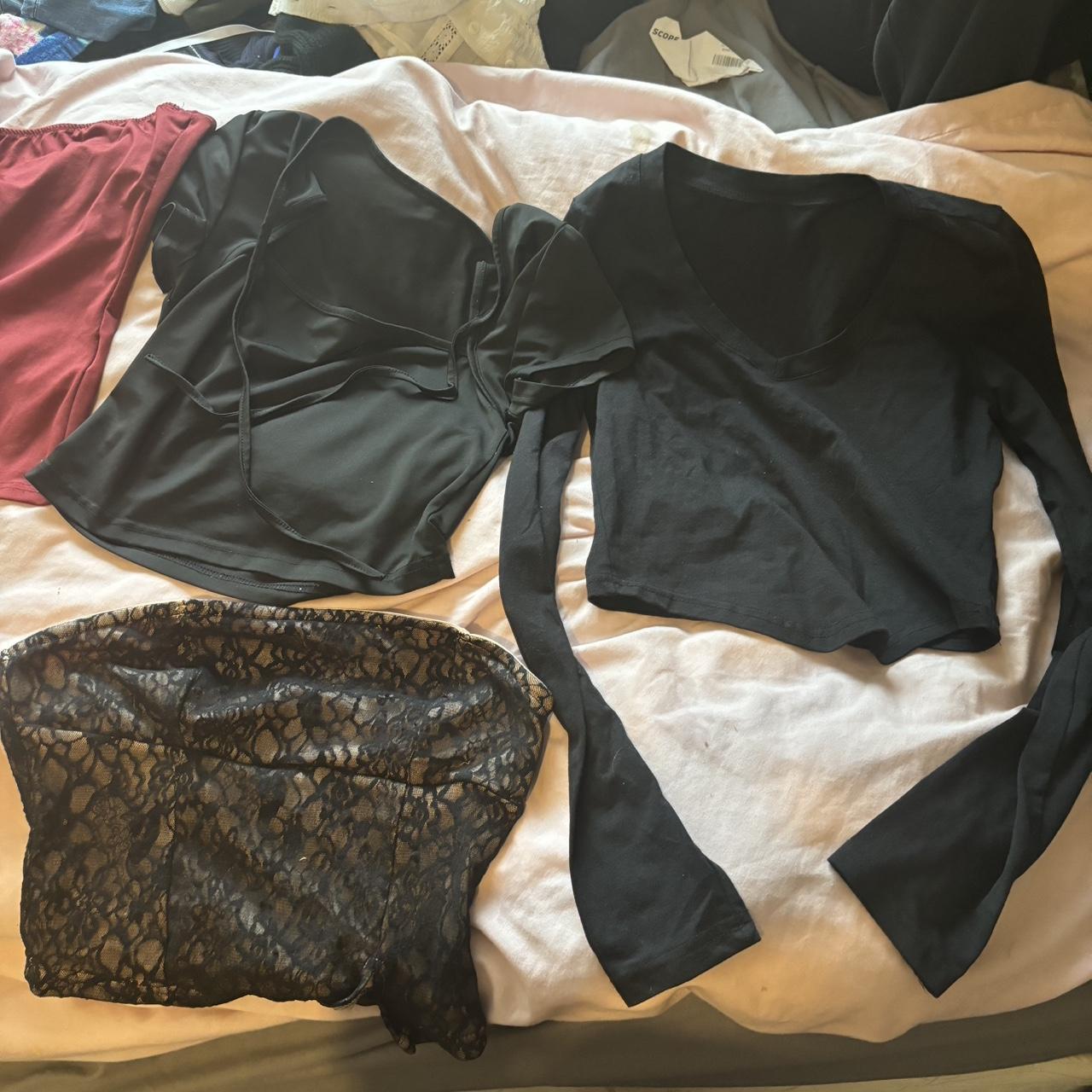 Tops bundle from shein Open to litro anything just... - Depop