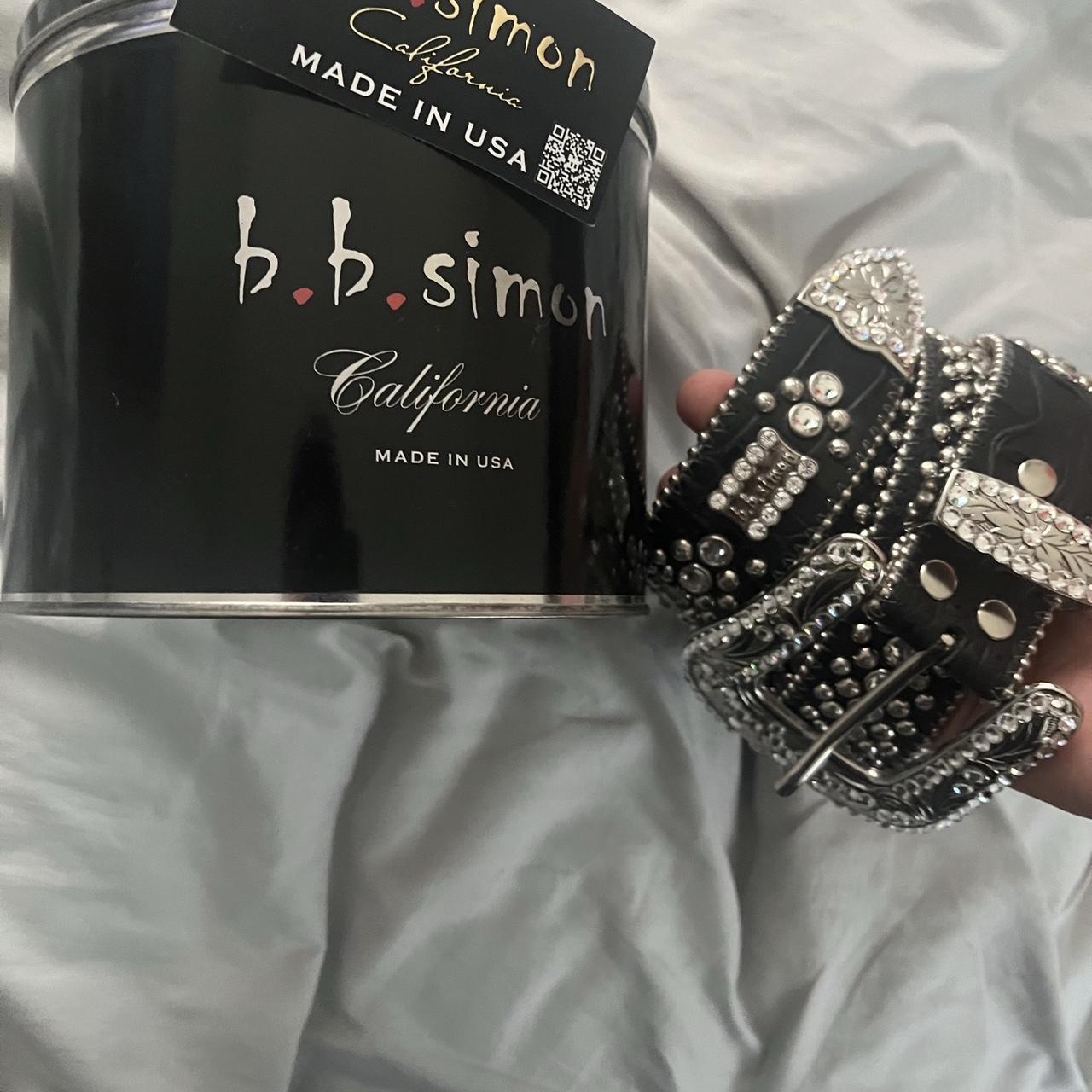 Bb Simon Belt Size 40 Txt Me Depop