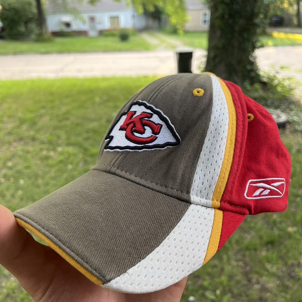 Reebok Men's Red and Yellow Hat | Depop