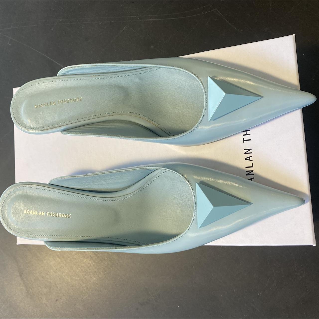 Scanlon Theodore point mule pumps. Kitten heel,... - Depop