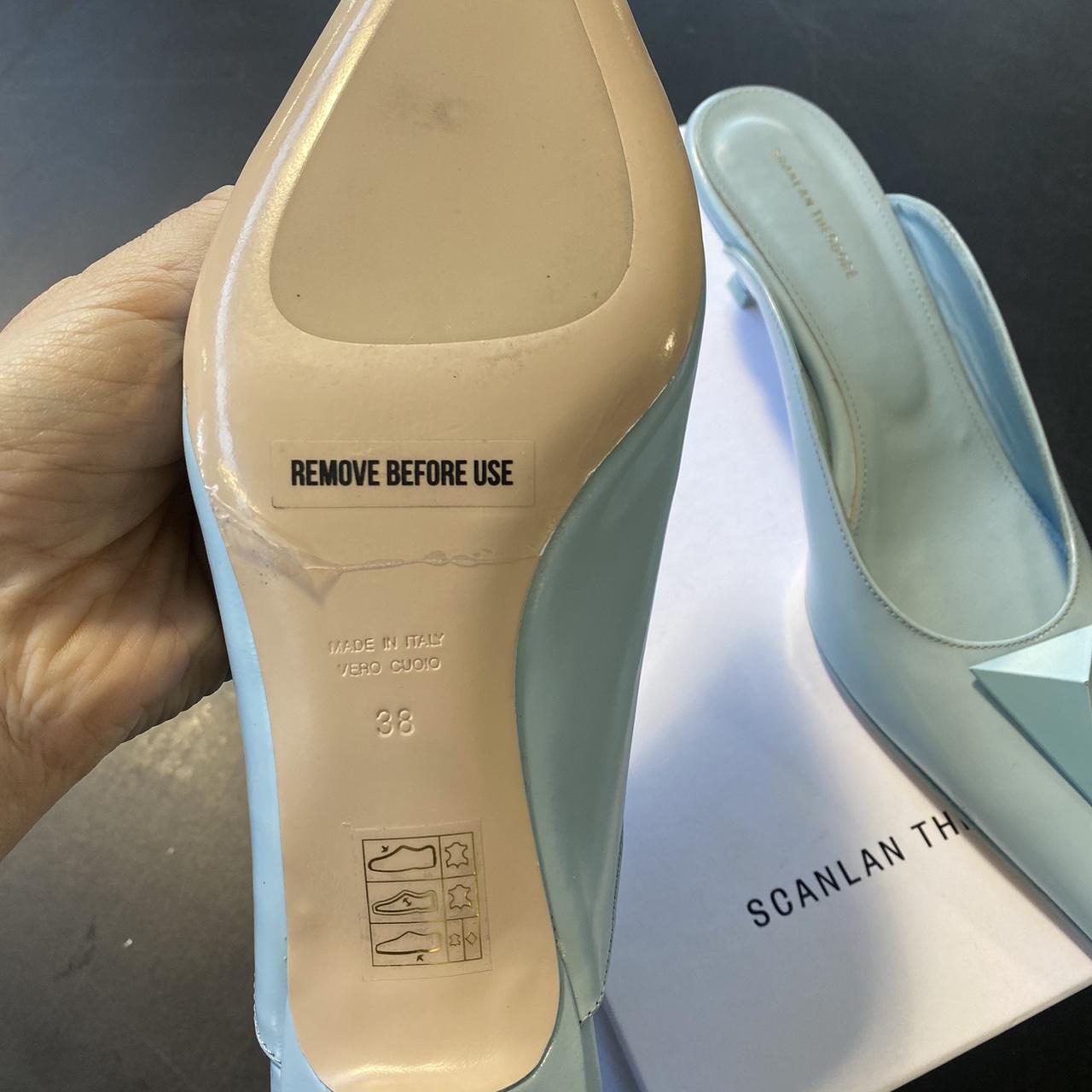 Scanlon Theodore point mule pumps. Kitten heel,... - Depop