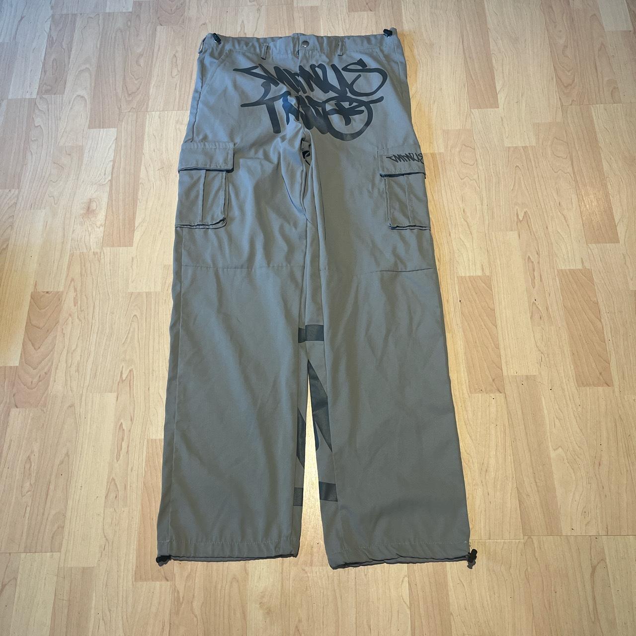 Minus two grey cargo pants Size: 32 Condition:... - Depop