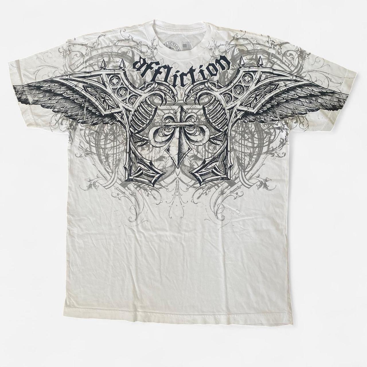 brand new without tags affliction shirt for sale... | Depop