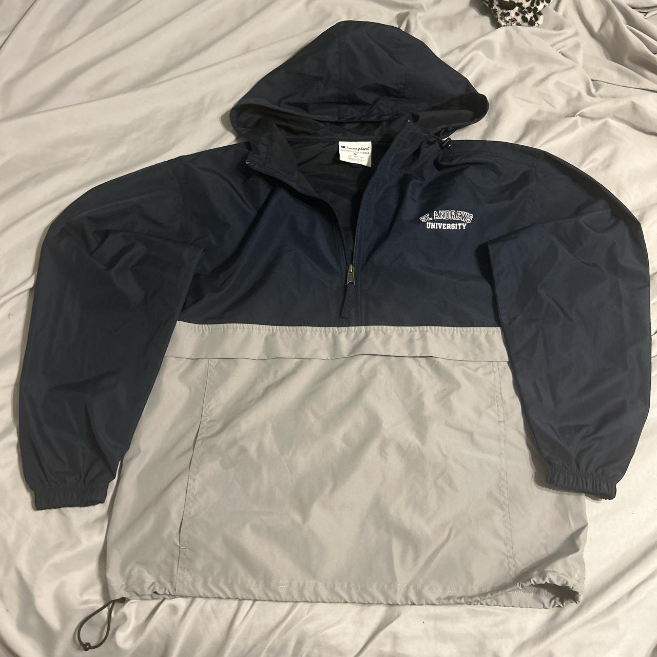 Medium Champion St. Andrews University Windbreaker - Depop