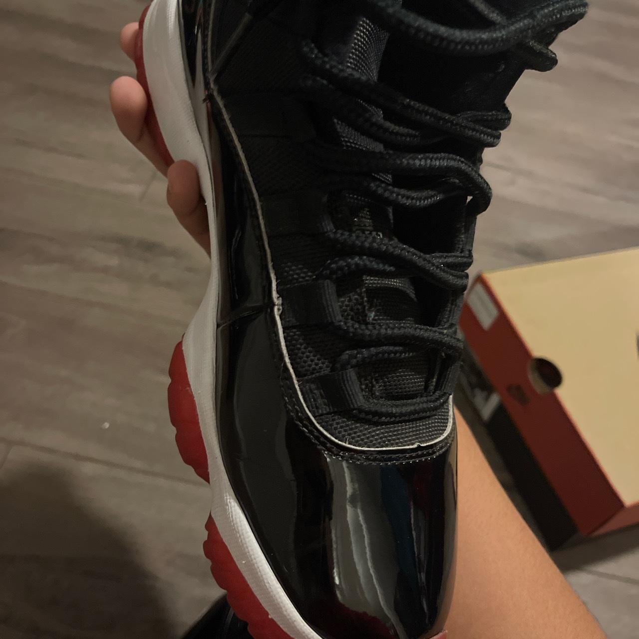 Authentic pair of Air Jordan 11 Breds barley worn... - Depop