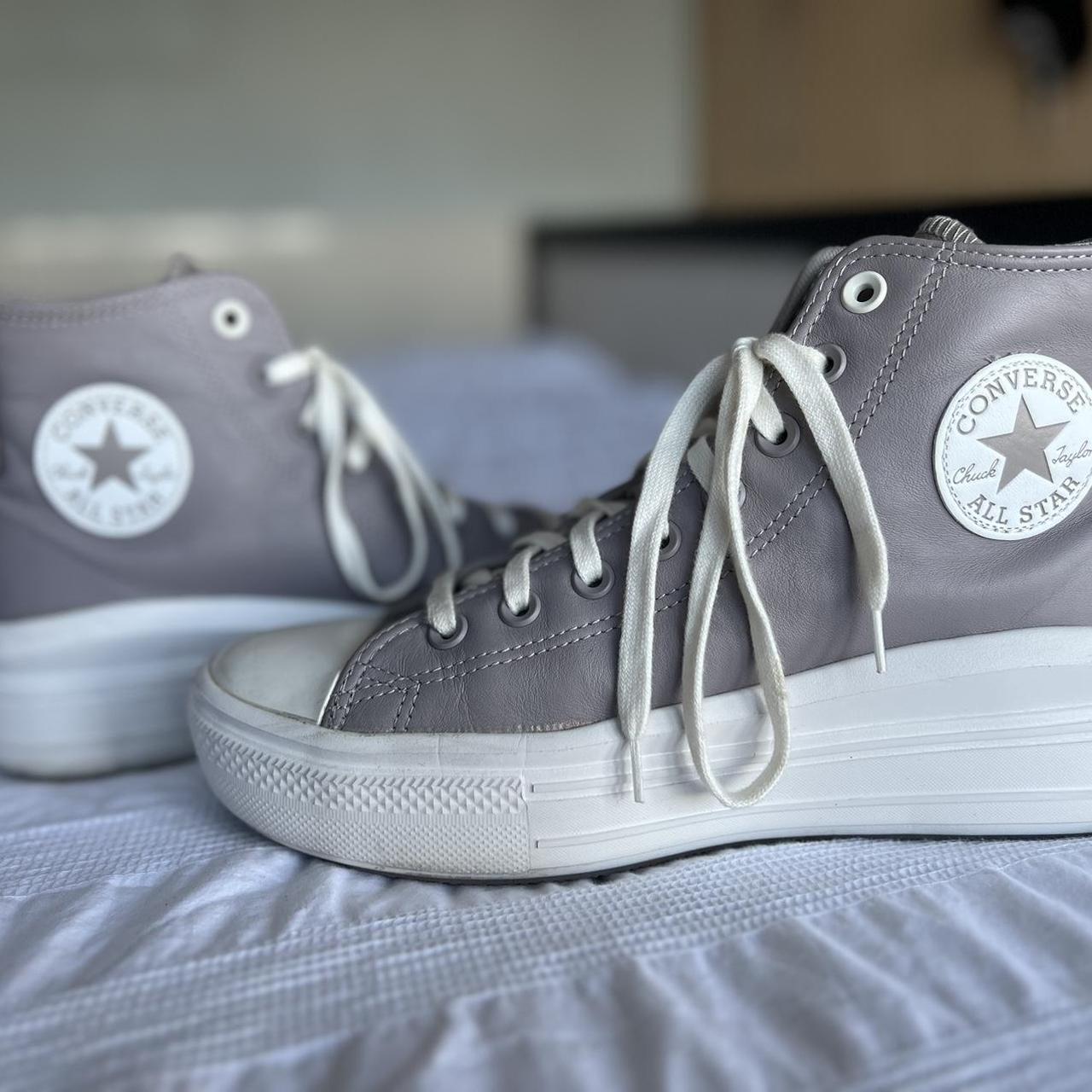 Chuck tailor all star lift platform converse trainer... - Depop