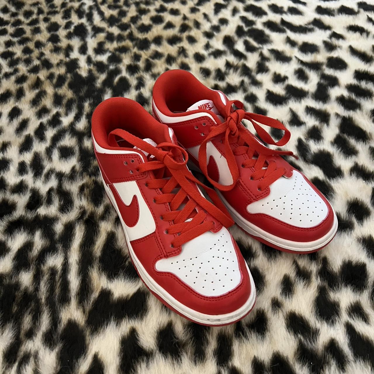 FAKE DUNKS Size 7 Worn a few times - Depop