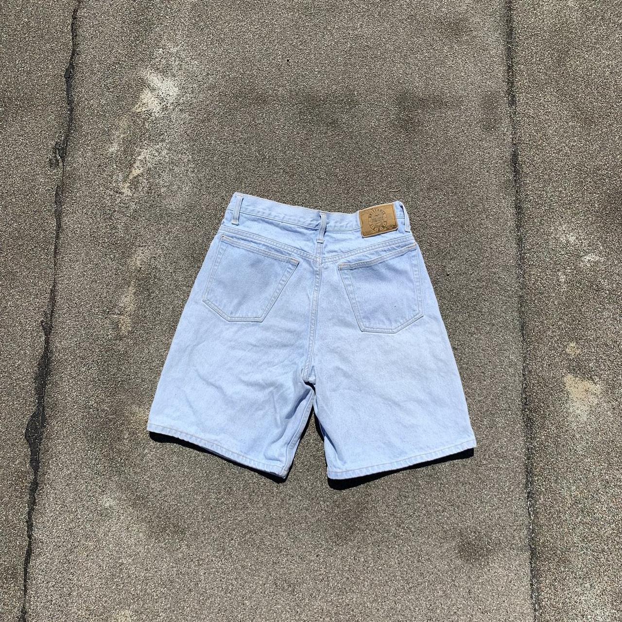 Brittania Light Wash Jorts Size 32 (PRICE... - Depop