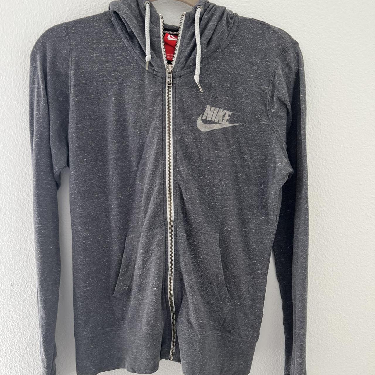 Nike Vintage Grey Zip-Up | Medium - Nike Zip-up -... - Depop