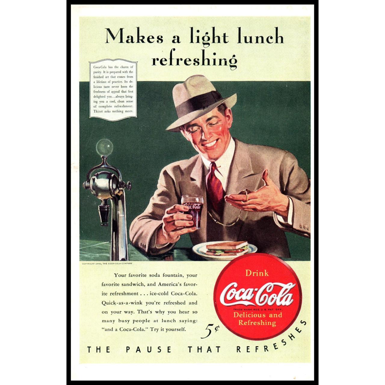 Features: • Original print advertisement, NOT a... - Depop