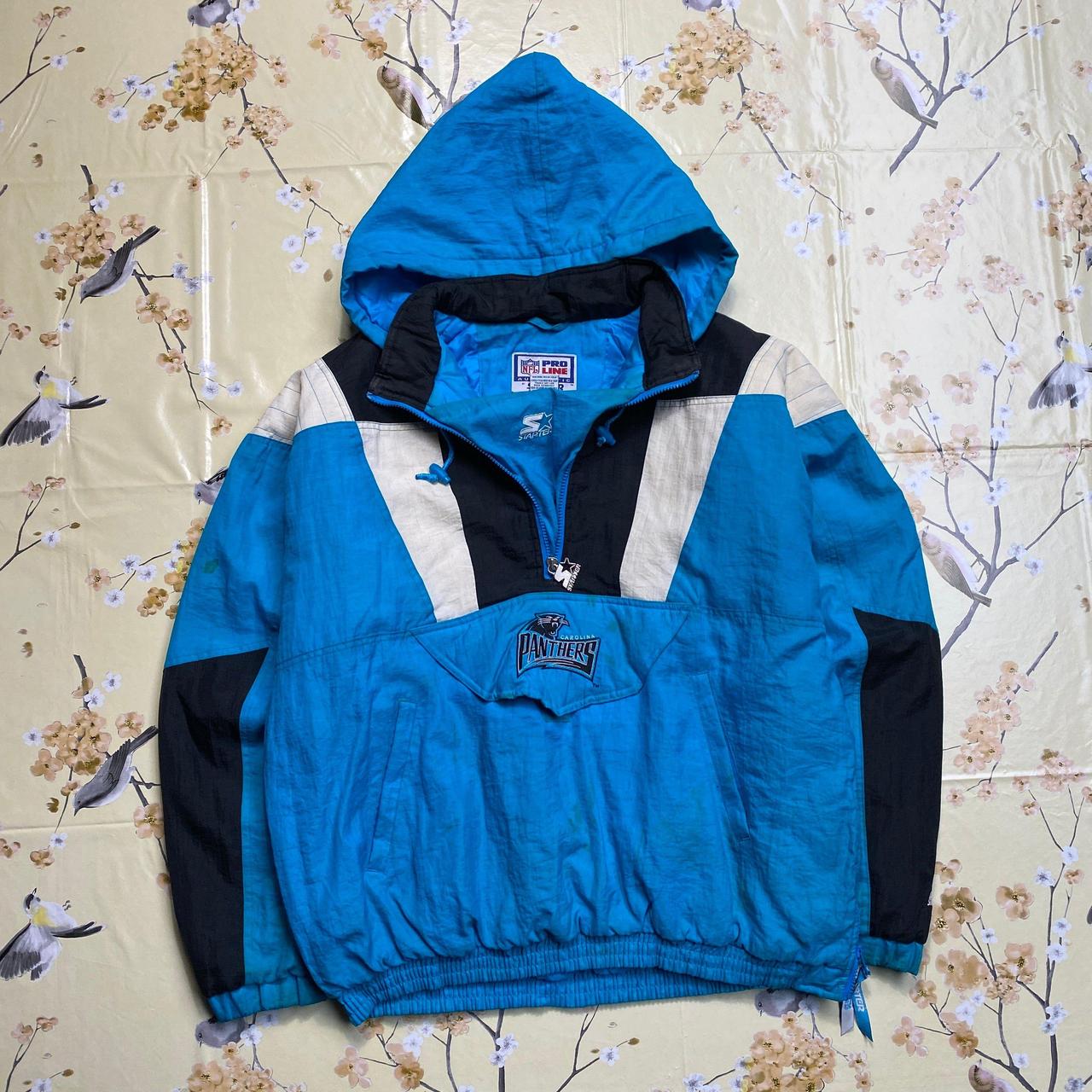 Vintage Blue Pro Line Starter Anorak Jacket Men's... - Depop