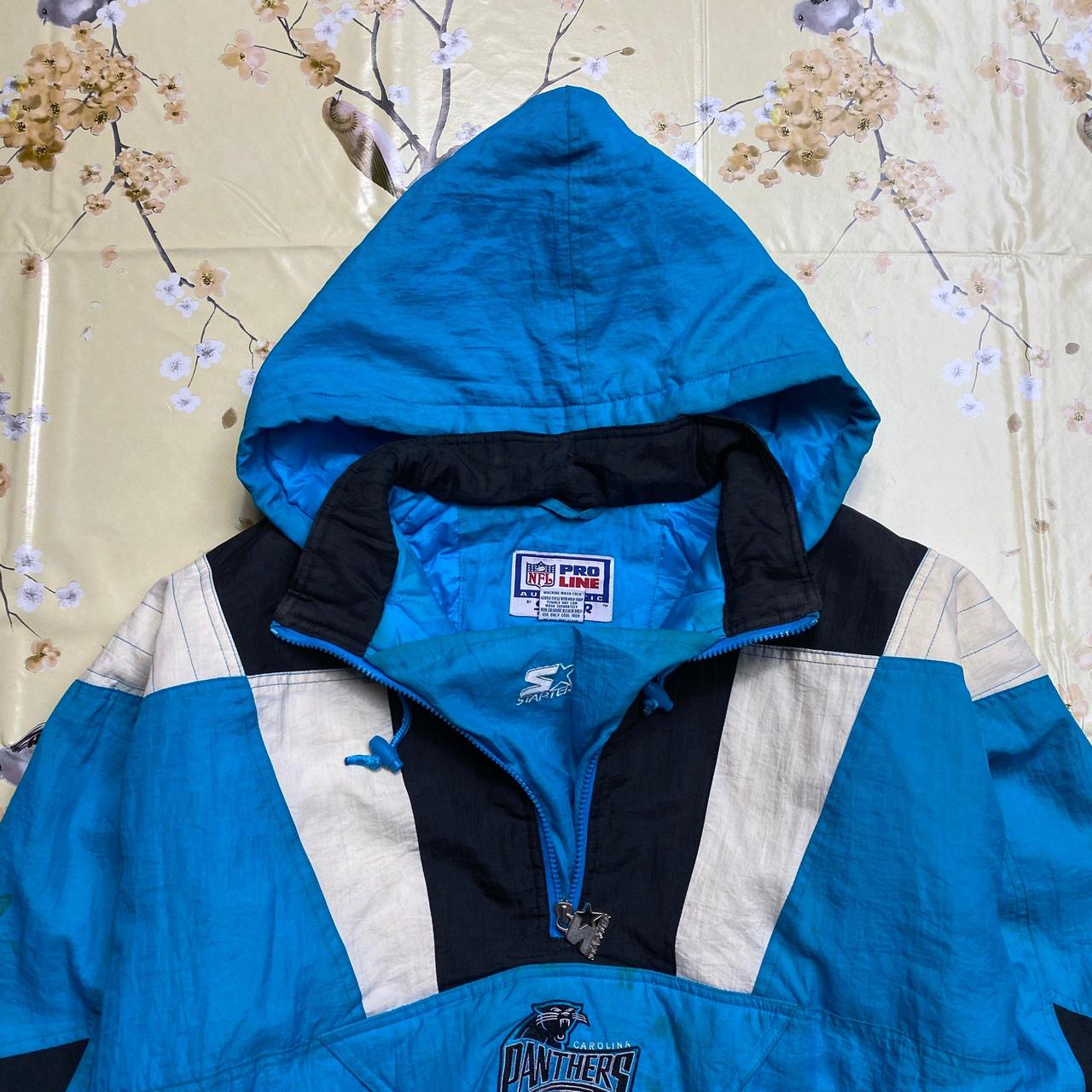 Vintage Blue Pro Line Starter Anorak Jacket Men's... - Depop