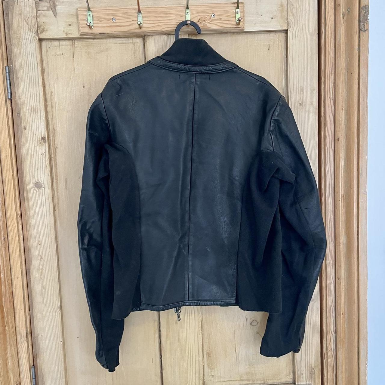 Vintage Italian Leather Jacket! Really well made In... - Depop