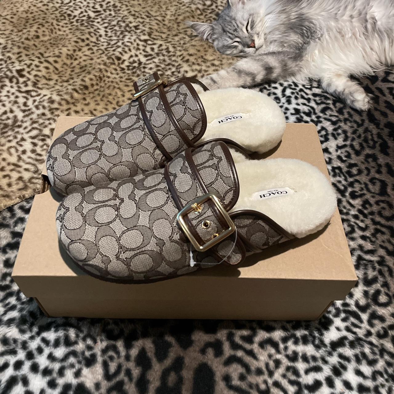 Coach clogs size 10 wmns Never... | Depop