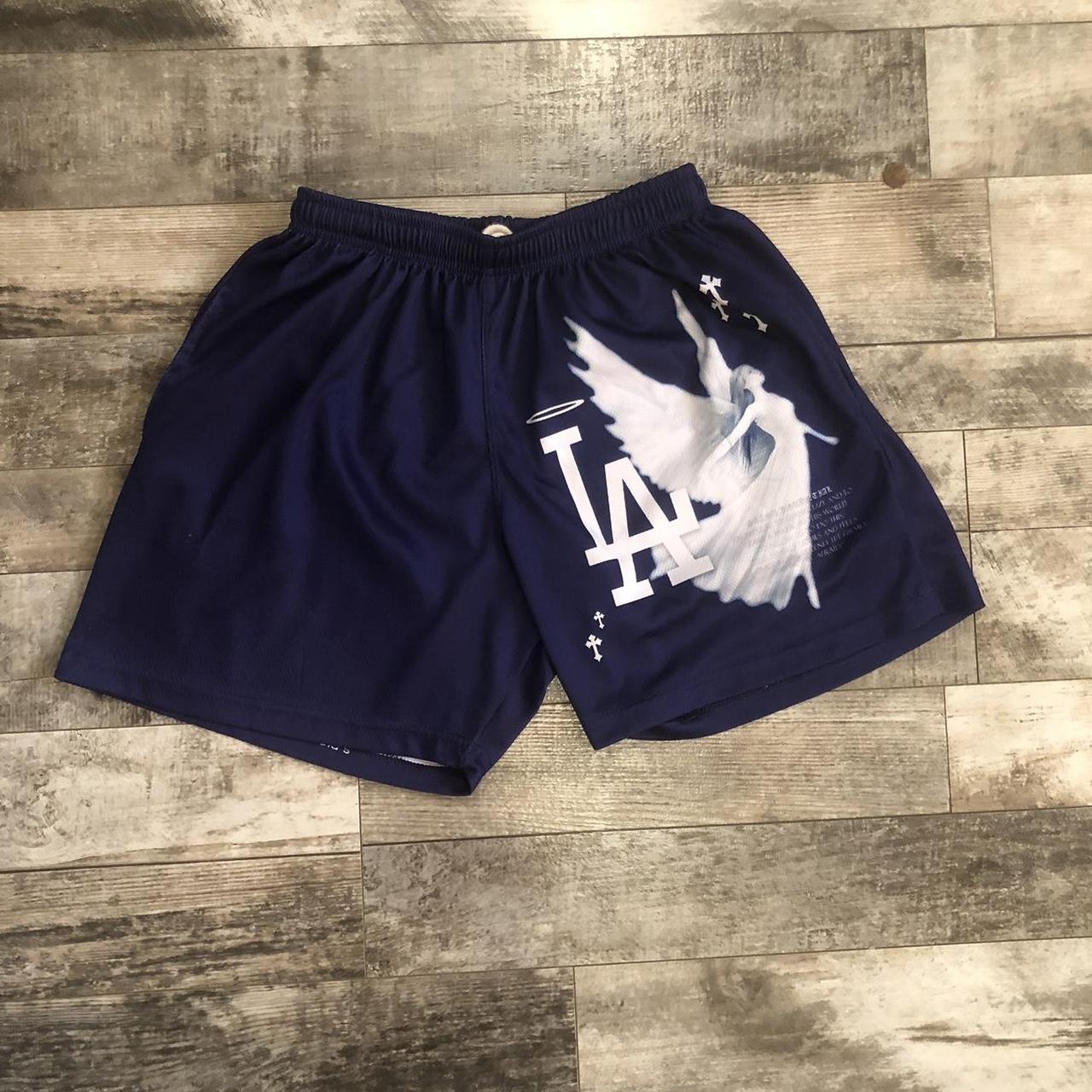 Men's Purple and Blue Shorts | Depop